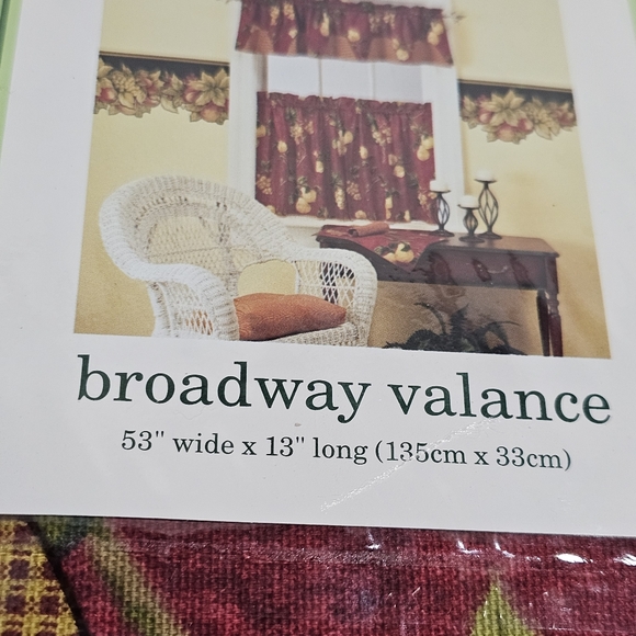 Waverly | Accents | New Valance And Two Rod Pocket Tiers By Waverley ...